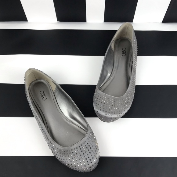 Cato | Shoes | 5 For 25 Cato Gray Studded Ballet Flats | Poshmark
